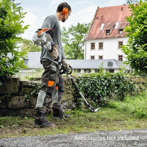 STIHL FH-KM (42437405006) 36V Li-ion 145º Scrub Cutter Attachment to ...
