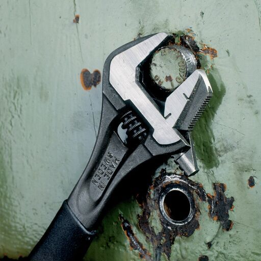 Bahco 9071 ERGO™ 27mm x 208mm Central Nut Adjustable Wrench with Rubber ...