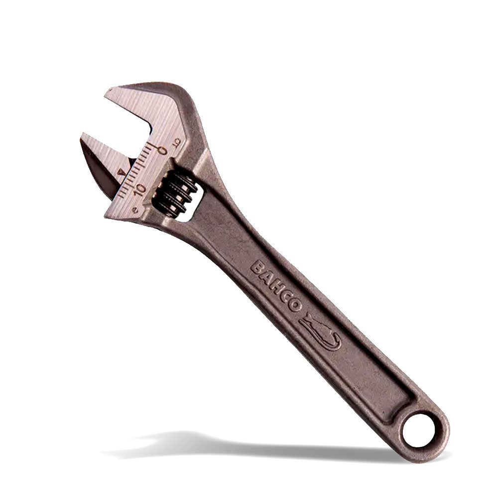 Bahco 8069 110mm Central Nut Adjustable Wrench with Phosphate Finish