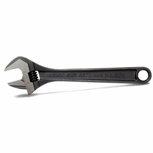 Bahco 8073 305mm Central Nut Adjustable Wrench with Phosphate Finish