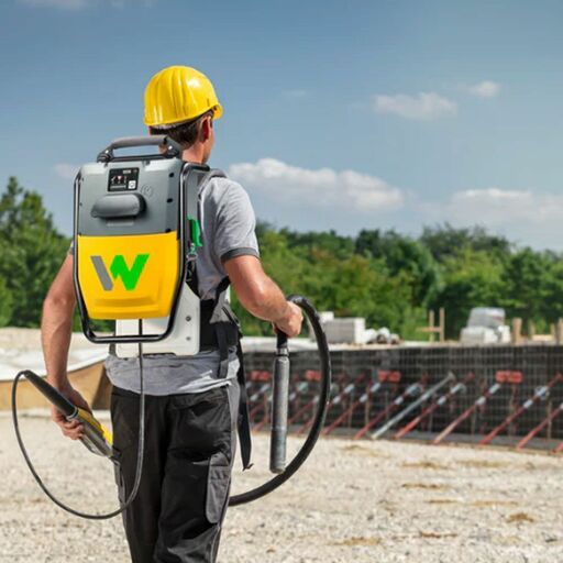 Wacker Neuson 5100058345 ACBE Internal Backpack Vibrator (Framed)