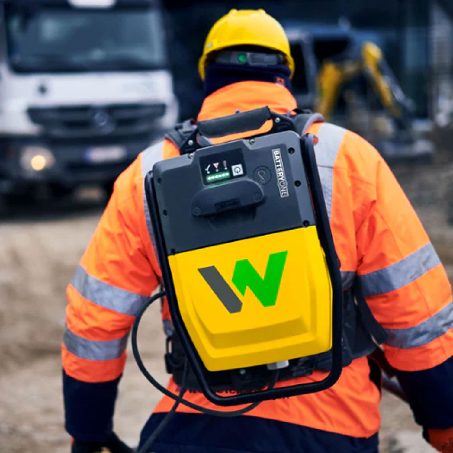 Wacker Neuson 5100058345 ACBE Internal Backpack Vibrator (Framed)