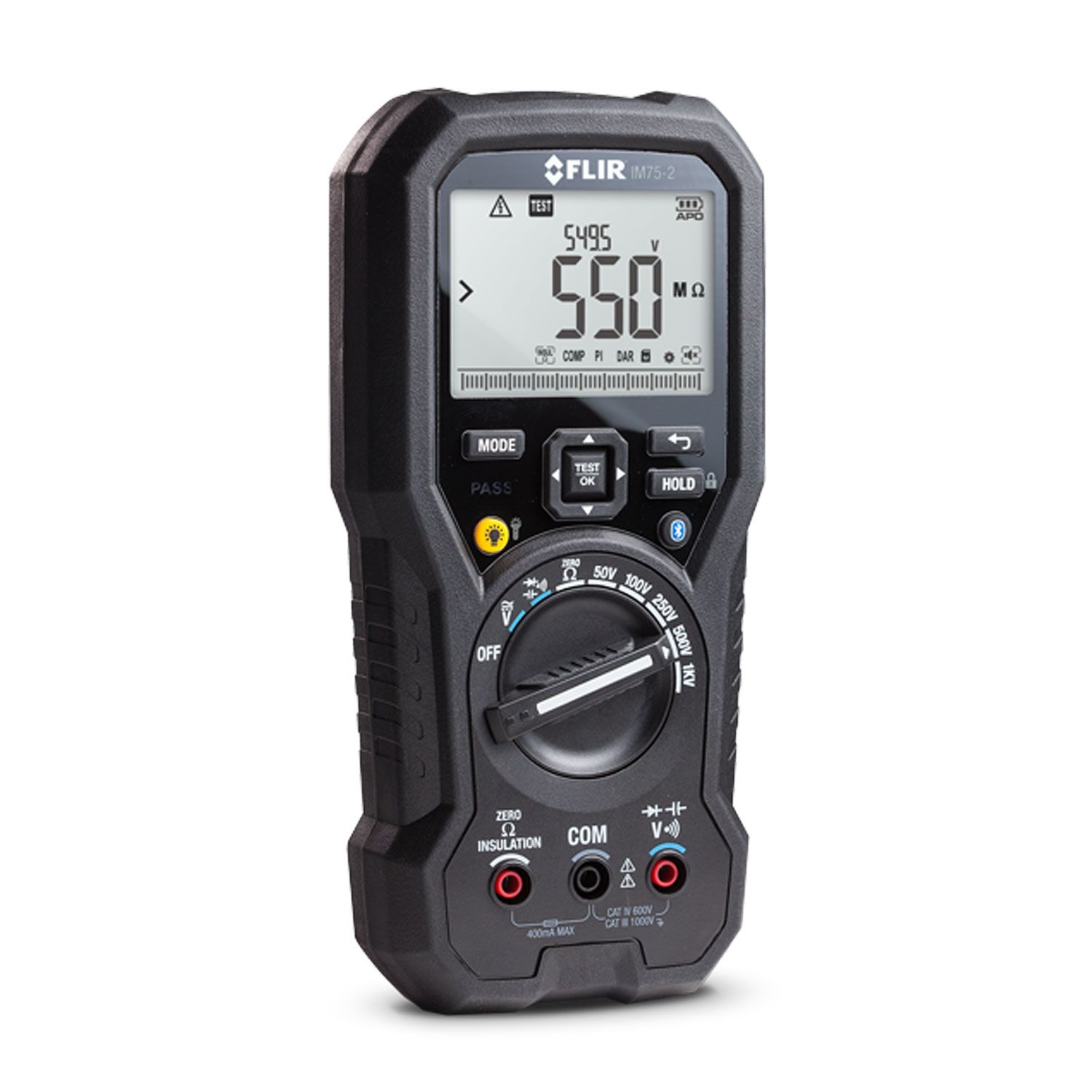 FLIR IM75-2 Insulation Tester and Digital Multimeter with METERLiNK