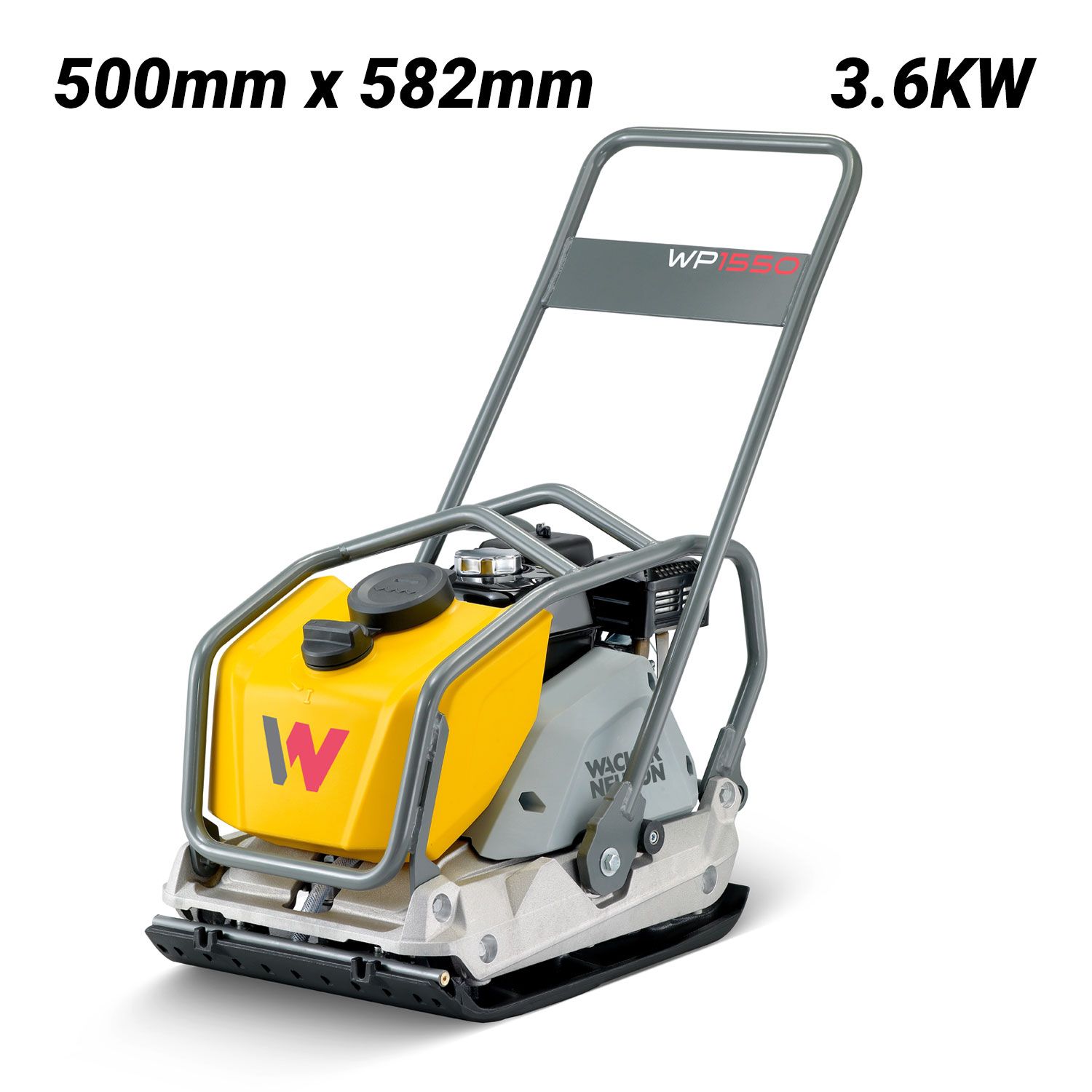 Wacker Neuson WP1550Aw (5100062424) 3.6kW 500mm x 582mm Petrol ...