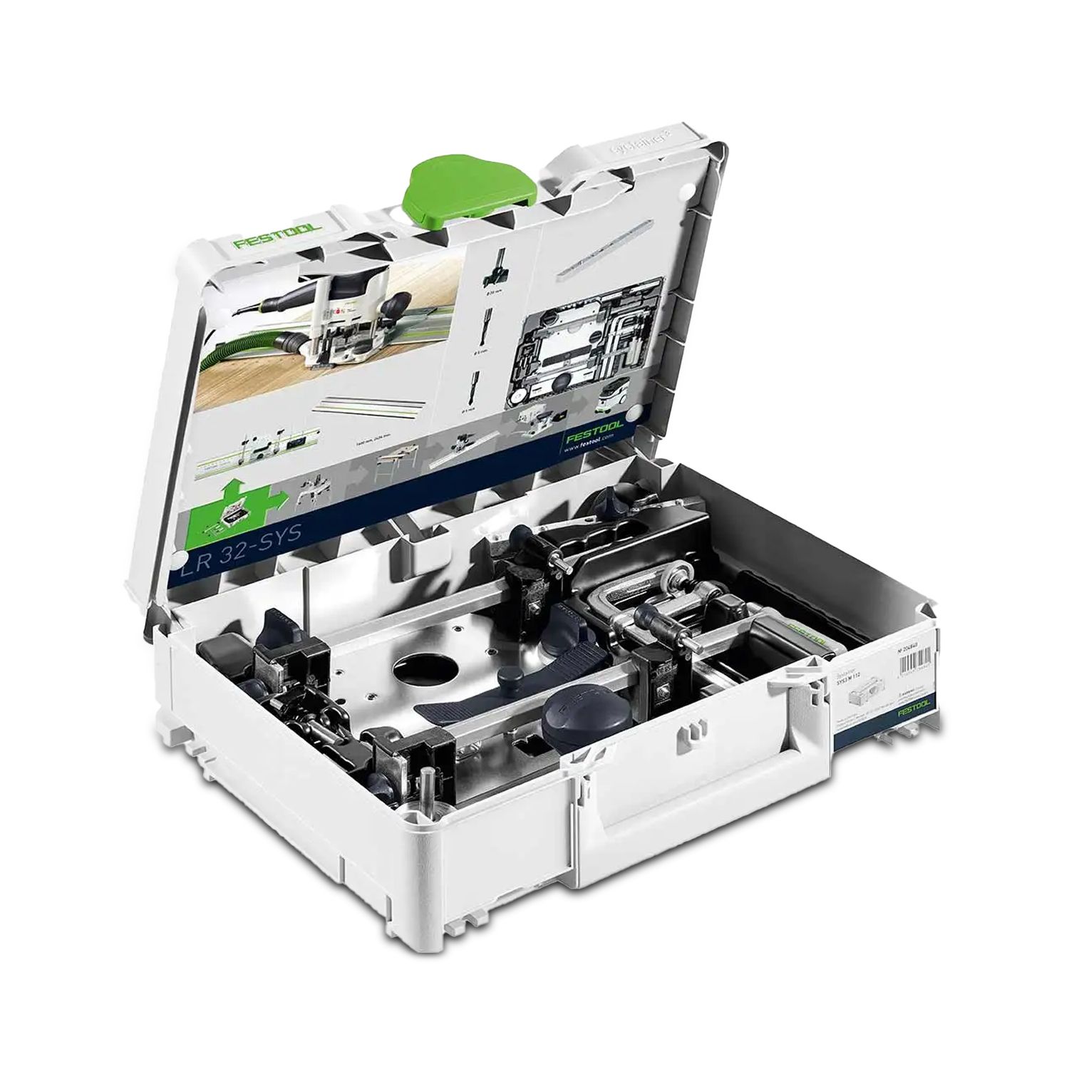 Festool LR 32-SYS (576799) Hole Drilling System Systainer Set to Suit ...