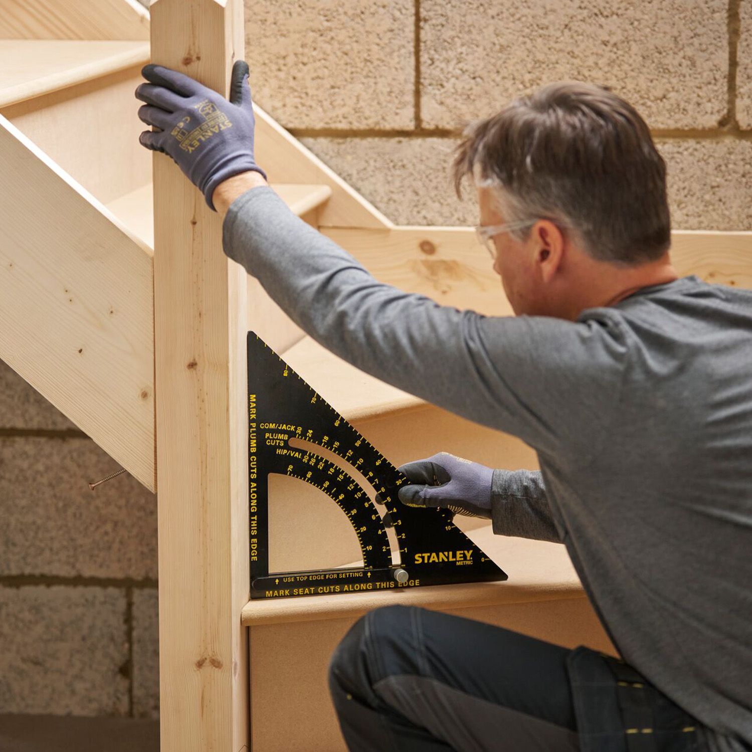 Stanley STHT46054-0 300mm Metric Adjustable Quick Square