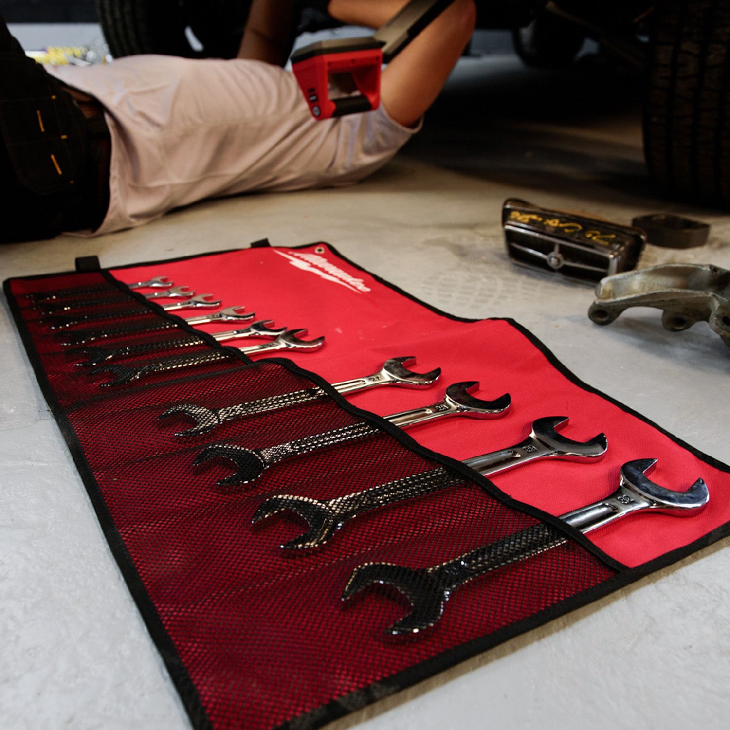 Milwaukee 4932492714 12pce Double Open End Metric Spanner Set