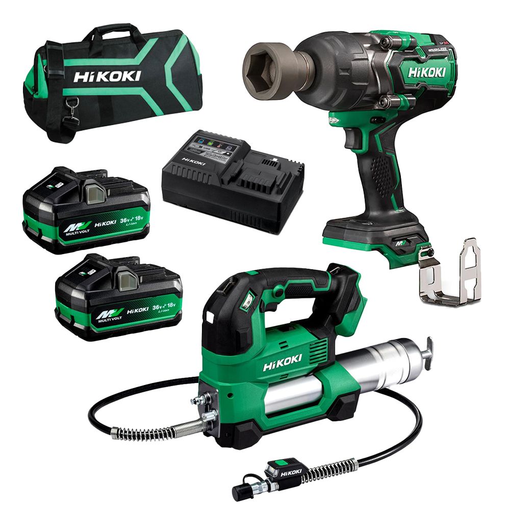 HiKOKI AL18DWR36(HRZ) (AU48000069) 36V 2.5Ah / 18V 5.0Ah Li-ion ...