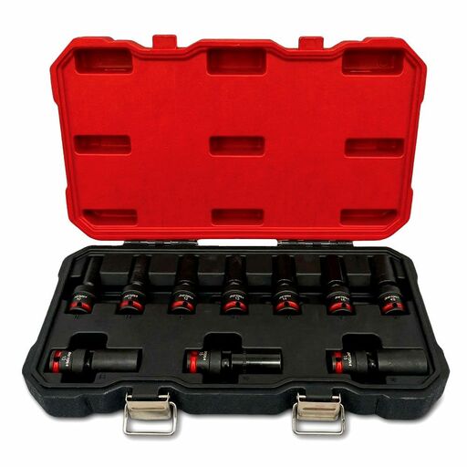 [Pre-Order] Daytona D12UISS 10pce 1/2" 10-19mm Universal Swivel Deep ...