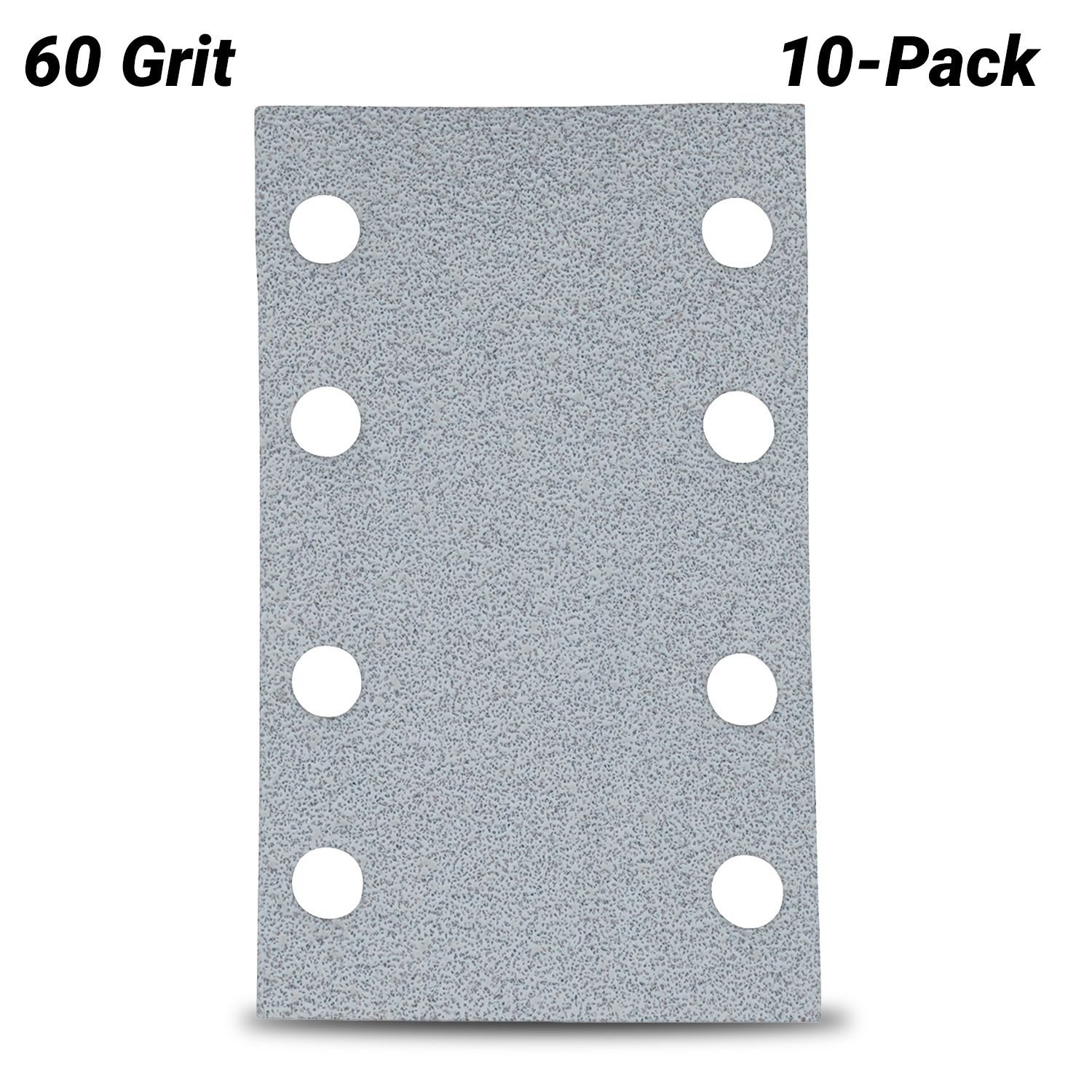 Makita E-23503 10-Pack 80mm x 130mm 60-Grit Sanding Sheet