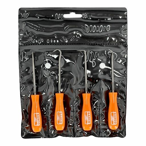 Bahco 2633/S4 4pce 130mm Miniature Awls/Hooks/Picks Tool Set