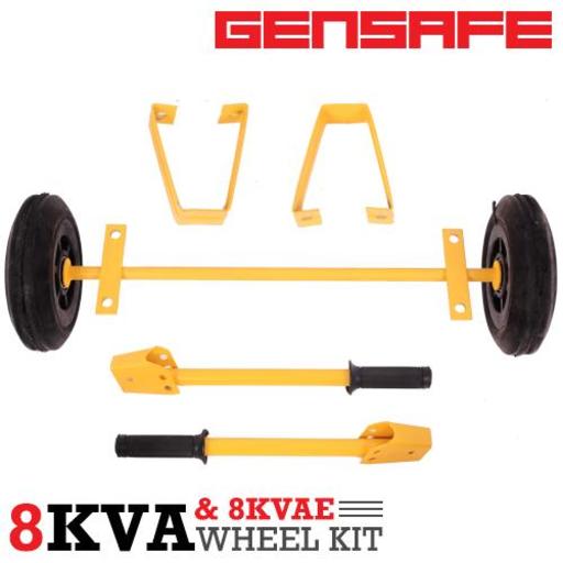 Gensafe GENWHEEL8 Generator Wheel Kit For 8kva And 8kvae