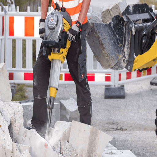 Wacker Neuson BH55 (5100047105) 1.6kW 24kg Petrol Demolition Jackhammer ...