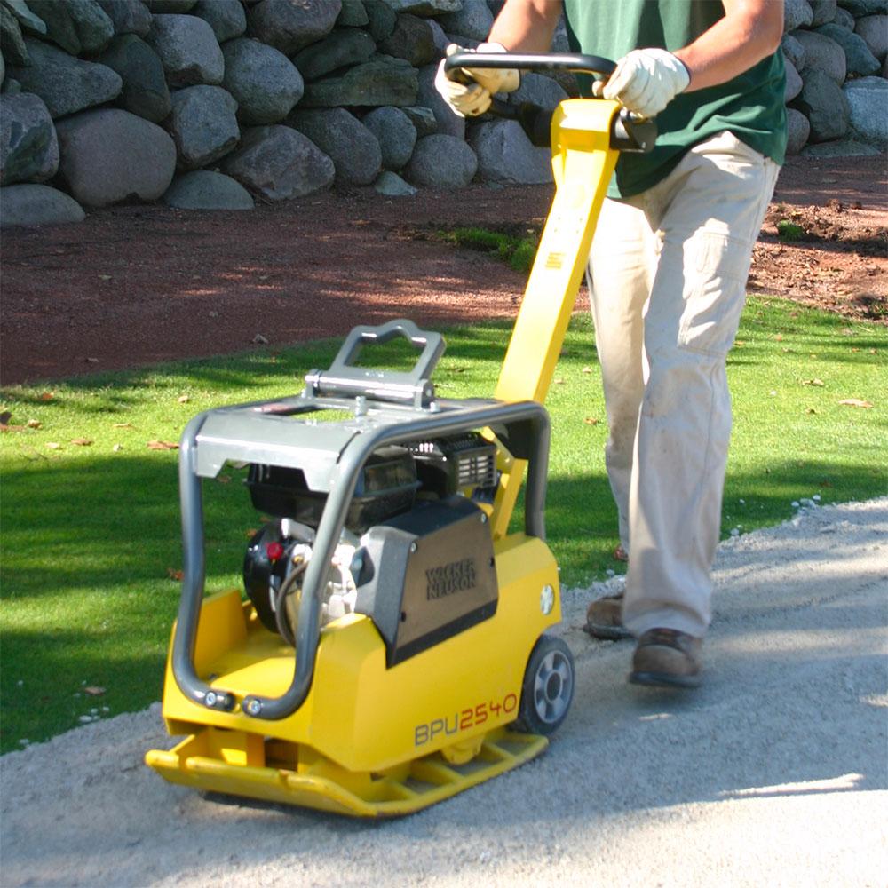 Wacker Neuson BPU2540A (5000008758) 4.0kW Petrol Reversible Vibratory ...