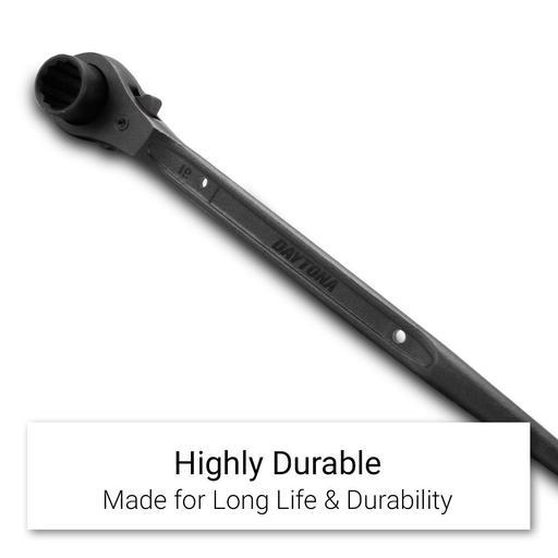 Daytona BOXPS1921 19mm x 21mm Black Finish Ratchet Podger