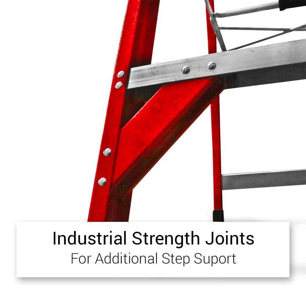 Climbrite CLIECO3STEP-SG 3-Step 0.9M Fibreglass Platform Ladder With ...