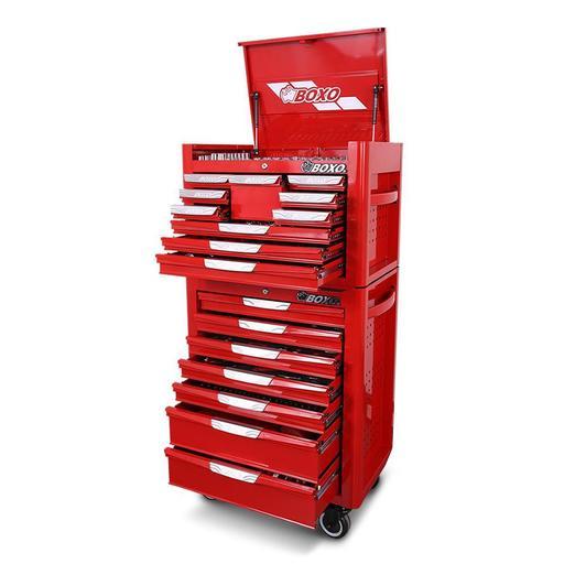 Boxo BOX690T 690pce 17 Drawer Top and Bottom Industrial Mechanical Tool ...