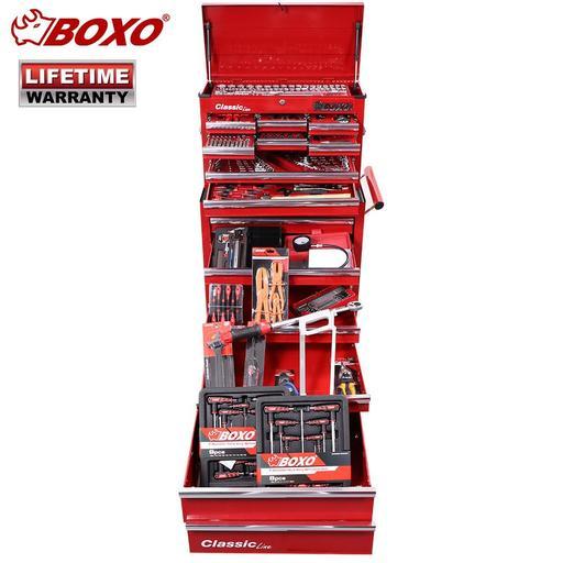 Boxo BOX425 425pce Top and Bottom Chest Metric and AF Tool Kit Set