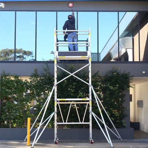 Climbrite CLIWV35 Aluminium V-Frame Foldable 1400mm x 1300mm Double ...