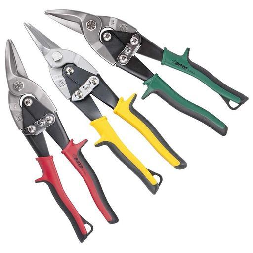 Boxo BOXCUTTX3 3pce 10" Aviation Tin Snips Set
