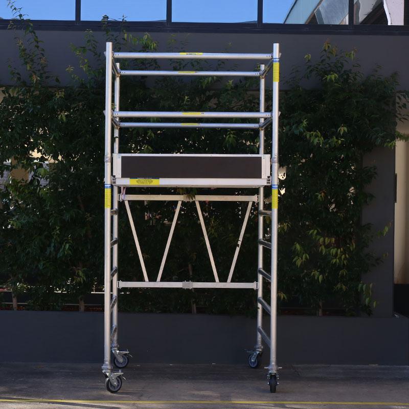 Climbrite CLIV22 Aluminium V-Frame Foldable 2200 x 700mm Single Width 1 ...