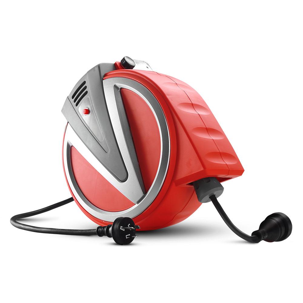 Bayer BAY25E 25m Retractable Electrical Cable Reel