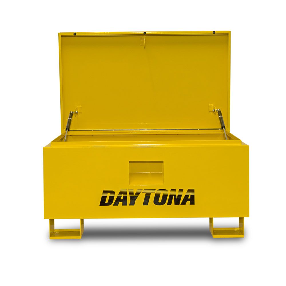 Daytona B445 812 x 483 x 445mm Yellow Steel Site Box
