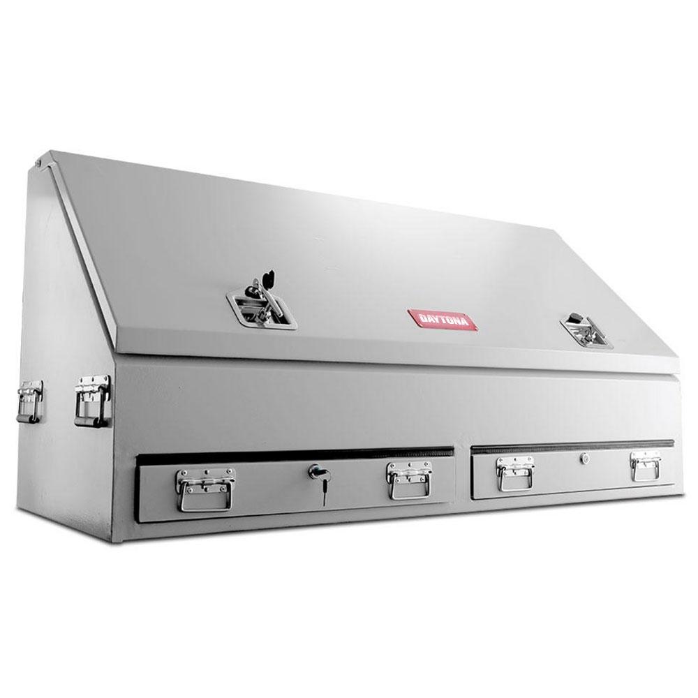 Daytona T1500 1500x600x750mm Steel Tilt Lid Ute Box with 2 Drawers