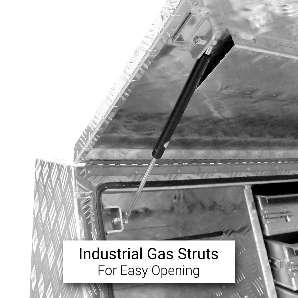 Daytona TB1400 3.0mm 1400 x 500 x 700mm Aluminium Ute Box with 5 Drawers