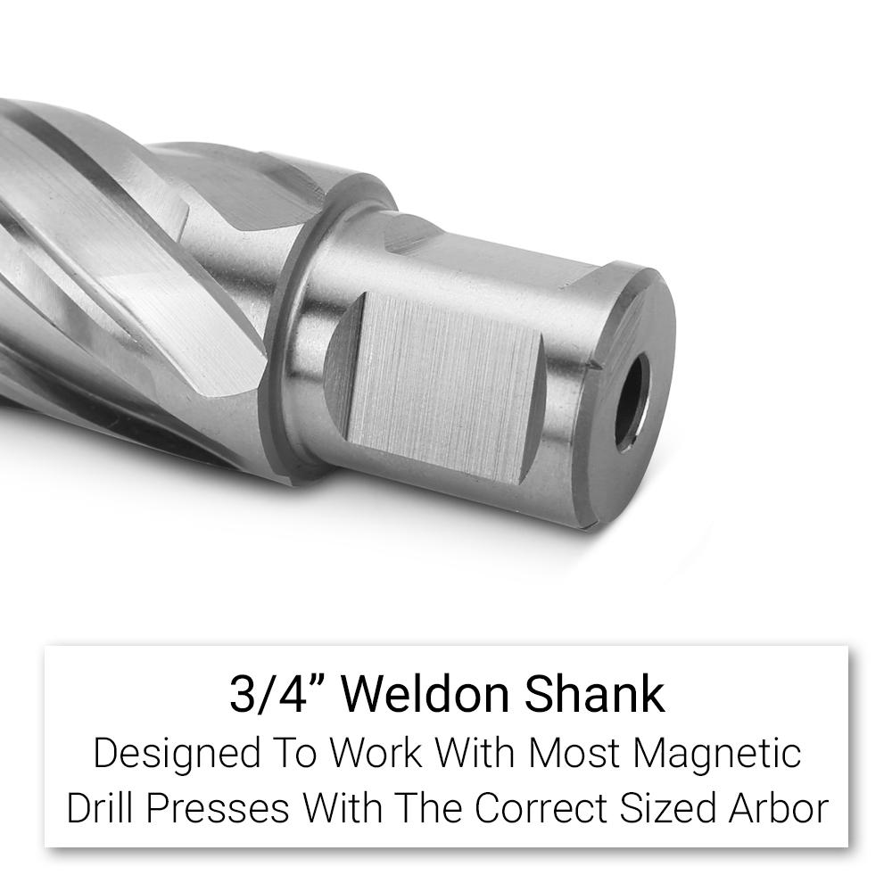 Xtorque X20CUT 20mm M35 Cobalt Magnetic Drill Annular Cutter with 50mm ...