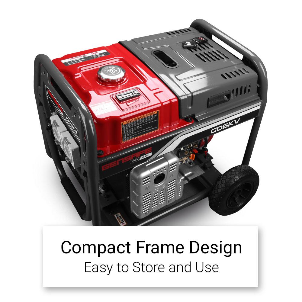 Gensafe GD8KV 8kVA 12hp Electric Start Diesel Generator