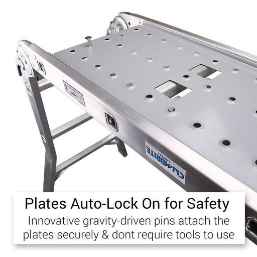 Climbrite CAM12 Multi Purpose 12 Step Aluminium Ladder