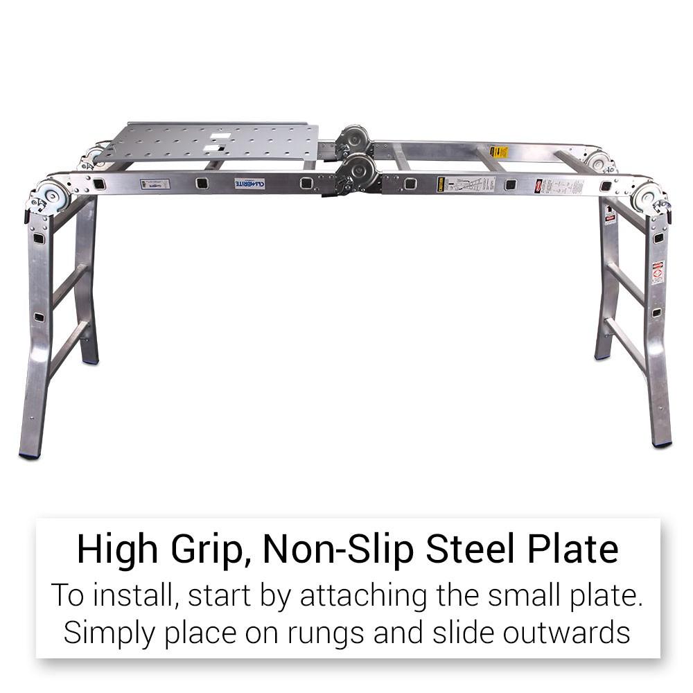 Climbrite CAM12 Multi Purpose 12 Step Aluminium Ladder