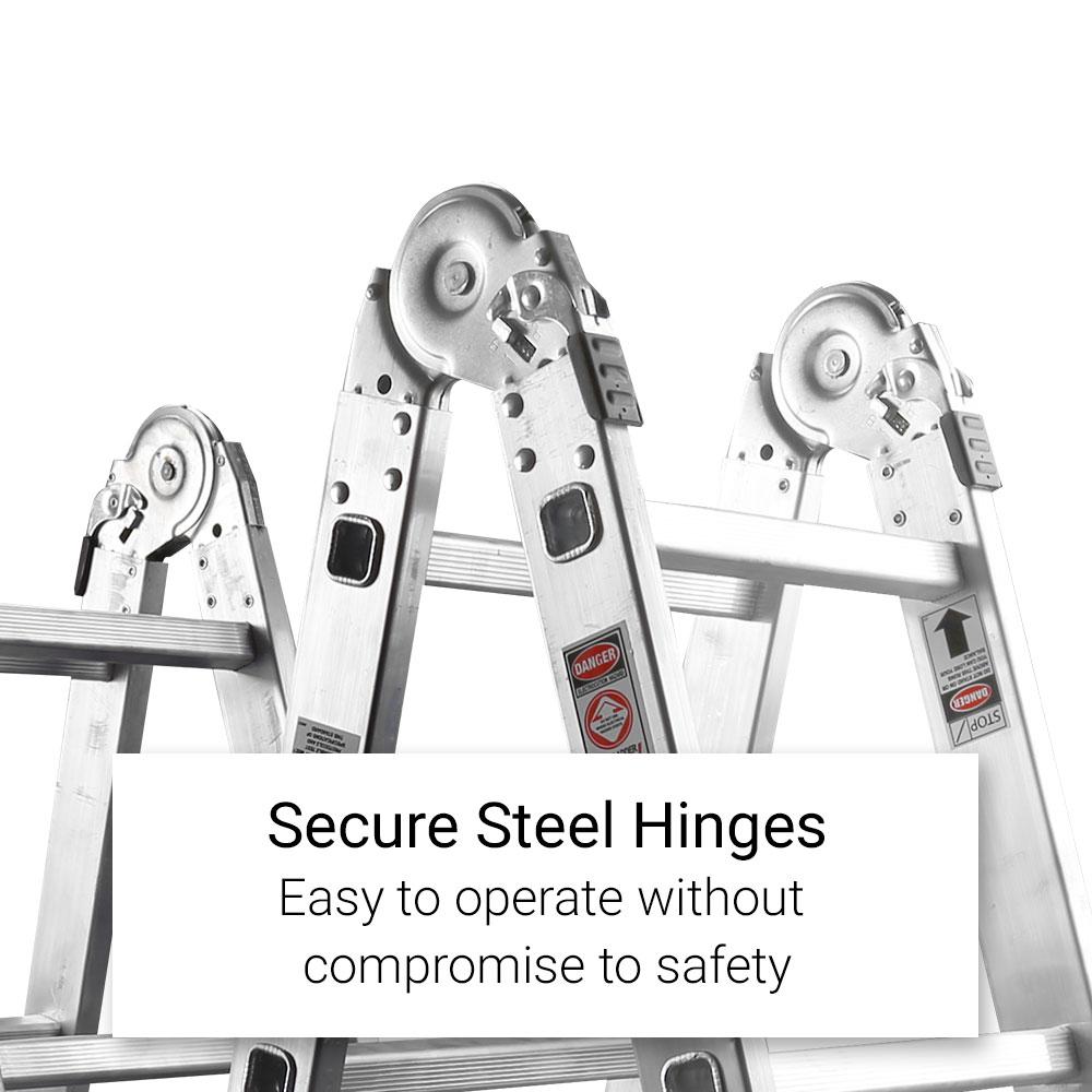 Climbrite CAM12 Multi Purpose 12 Step Aluminium Ladder