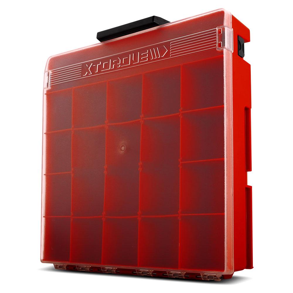 Xtorque XT001C 85mm Deep Storage Organiser Box with Clear Lid and ...