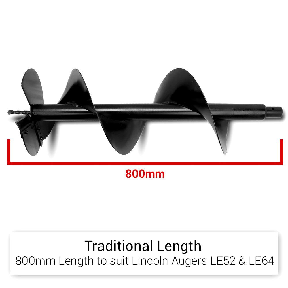Lincoln LE64 2-Stroke Dual Operation Earth Auger with 250mm Auger Bit LE250