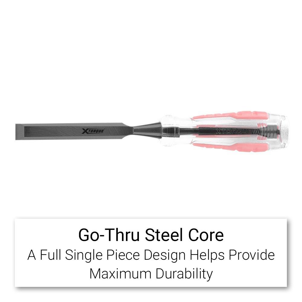 Xtorque XTOTTC16 16mm 5/8" Thru Tang Chisel