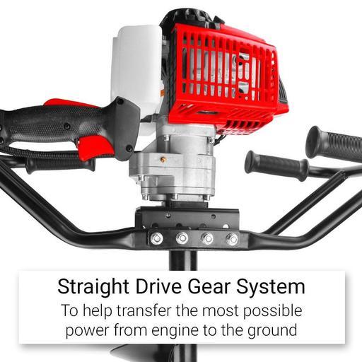 Lincoln LE64 2-Stroke Dual Operation Earth Auger with 250mm Auger Bit LE250