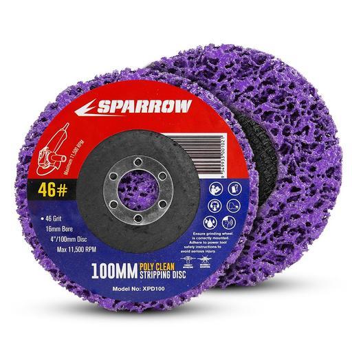 Sparrow Poly Clean Strip Discs | Sydney Tools