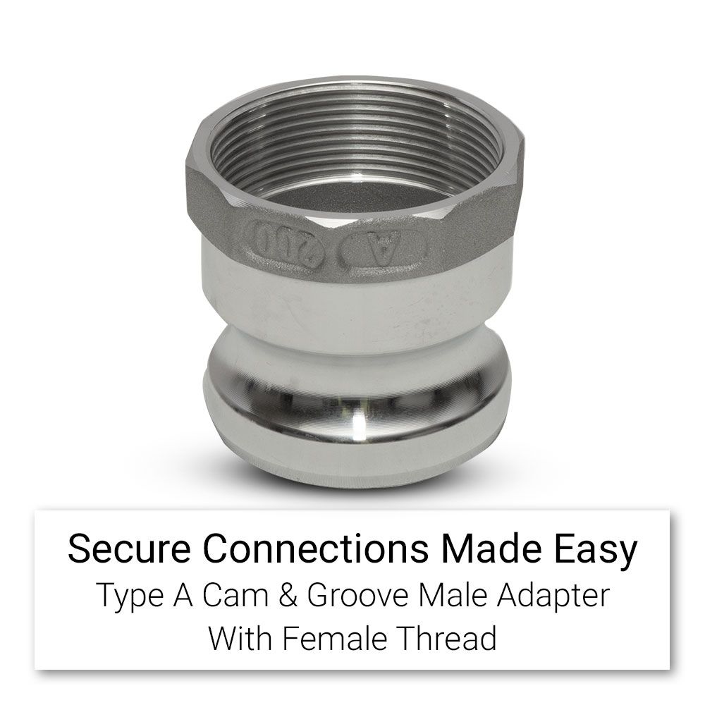 Industek ICAMKIT 50mm (2") 3Pce Camlock Set