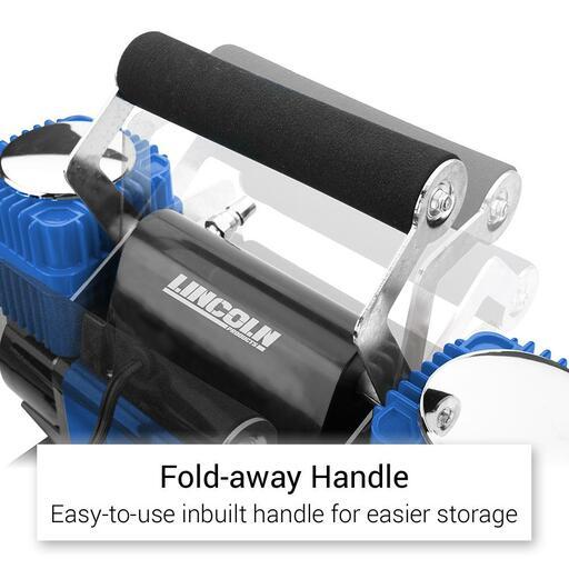Lincoln BA250 12V 150PSI & 250L/min Mini Air Compressor