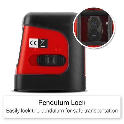 CPI XLINE Red Beam Self-Levelling Cross Line Laser Kit