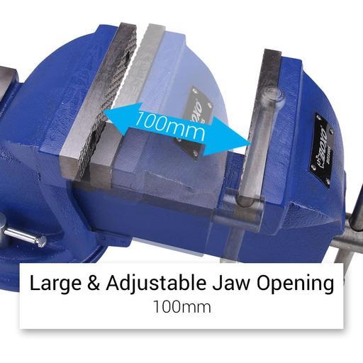 Iron Grip BOSV05 127 (5") Heavy Duty Engineer Swivel Bench Vice