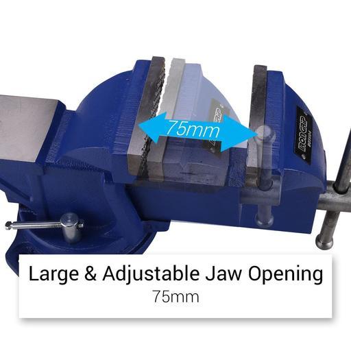 Iron Grip BOSV04 101mm (4") Heavy Duty Engineer Swivel Bench Vice