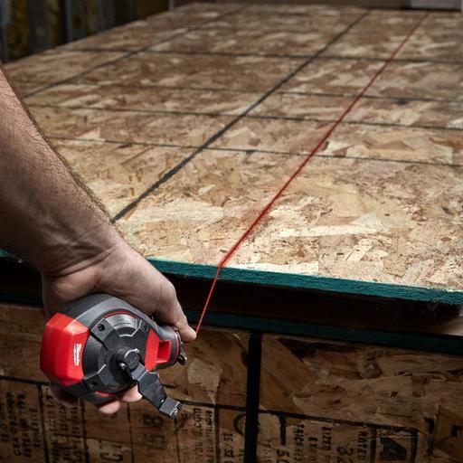 Milwaukee 48223986 30m Bold Line Chalk Reel & Red Chalk Refill