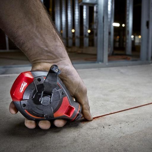 Milwaukee 48223986 30m Bold Line Chalk Reel & Red Chalk Refill