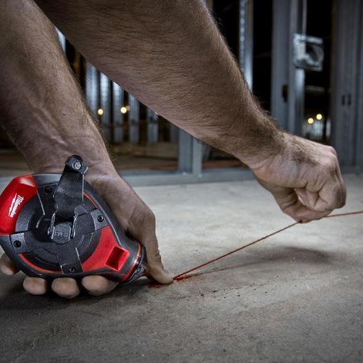 Milwaukee 48223986 30m Bold Line Chalk Reel & Red Chalk Refill