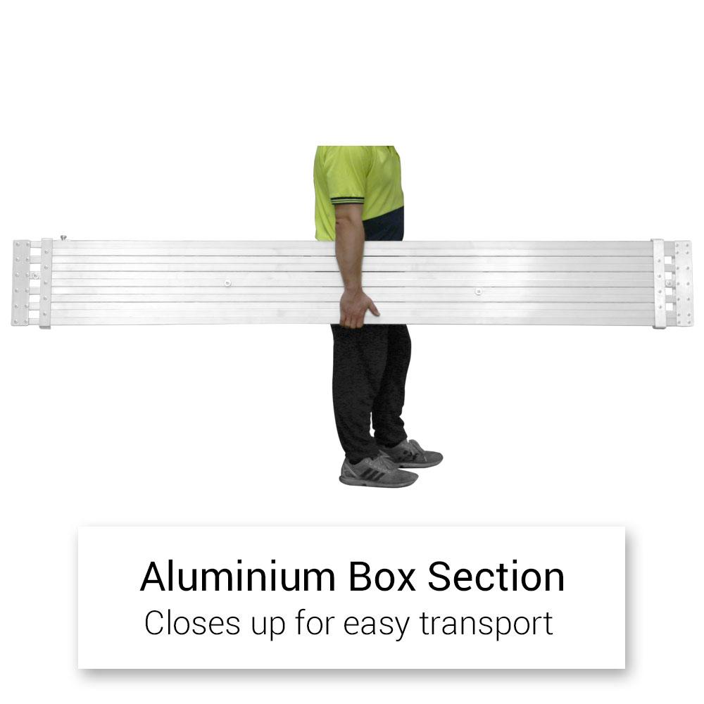 Climbrite CPLA39 2.4-3.9M 260kg Adjustable Aluminium Plank
