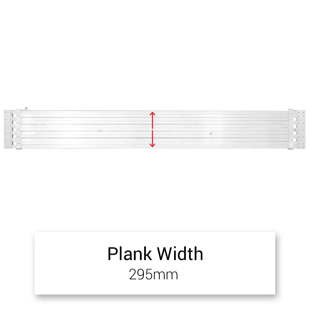 Climbrite CPLA39 2.4-3.9M 260kg Adjustable Aluminium Plank