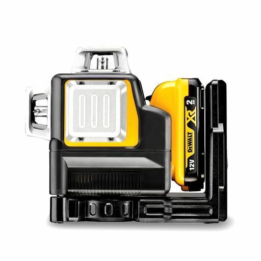 DeWalt DCE089D1G-XE 12V Li-ion Cordless 3 x 360° Green Beam Line Laser ...